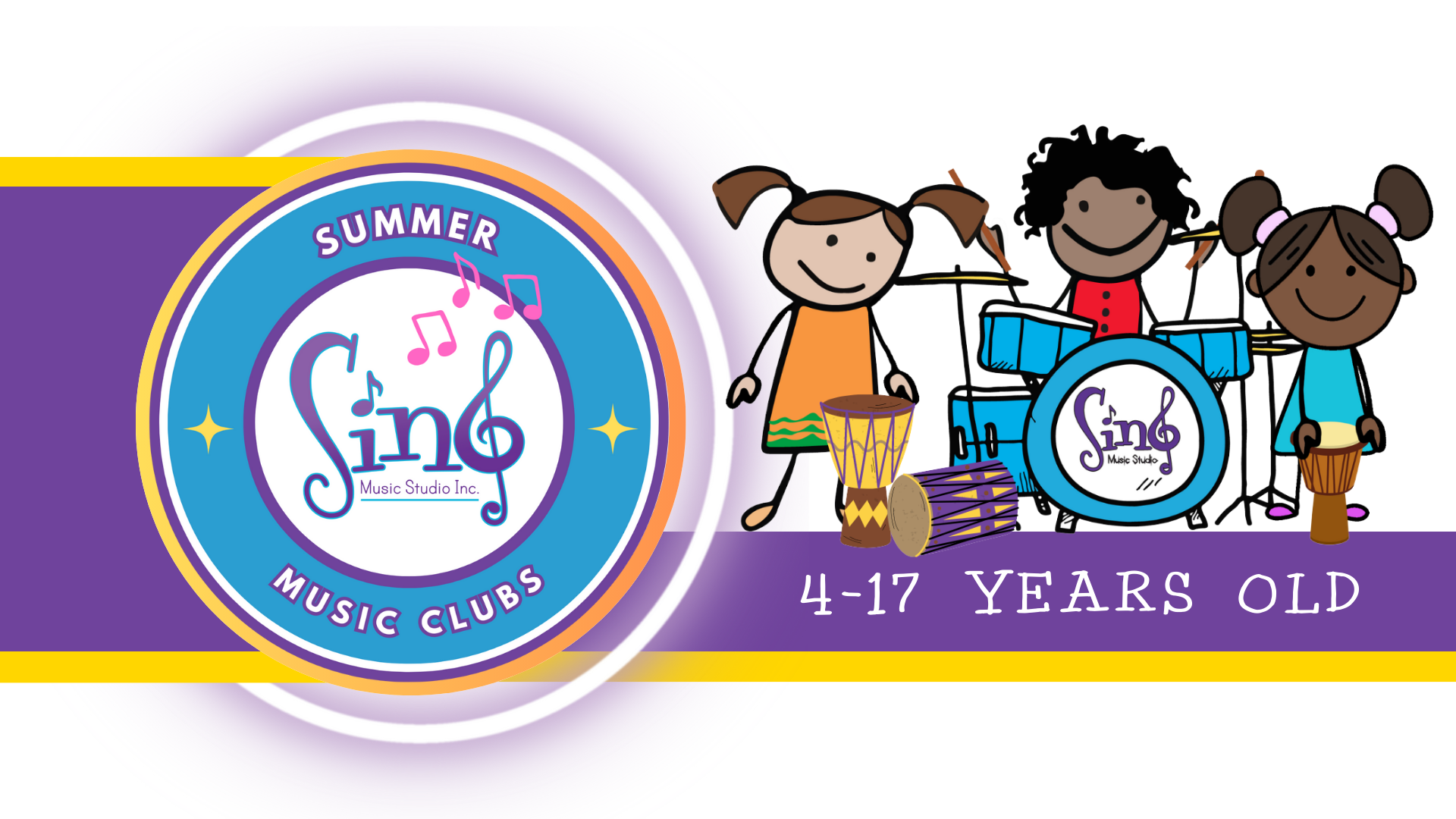 Summer Music Clubs - Sing Music Studio