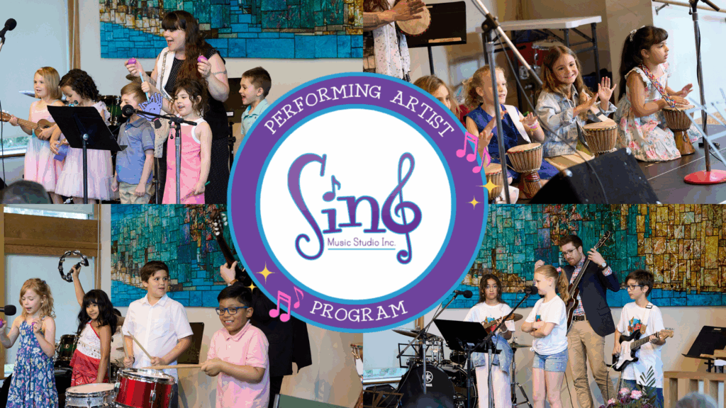 Performing Artist Program - Sing Music Studio